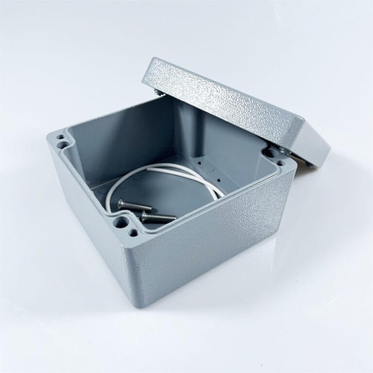 120x120x80mm Aluminum IP67 Waterproof Junction Enclosure/Box - Wenzhou ...